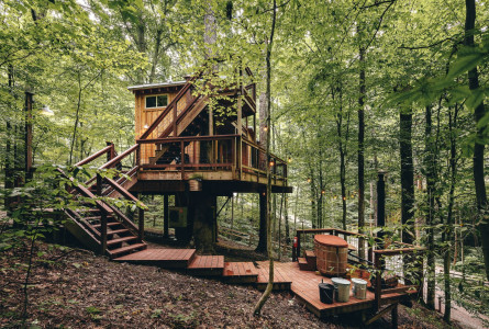 Hocking Hills Treehouse Cabins - Ohio Luxury Lodging